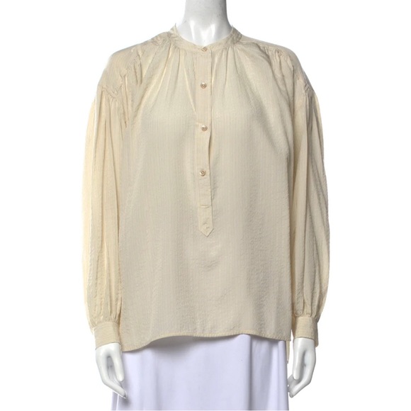 Anine Bing | Tops | Anine Bing Silk Blouse | Poshmark